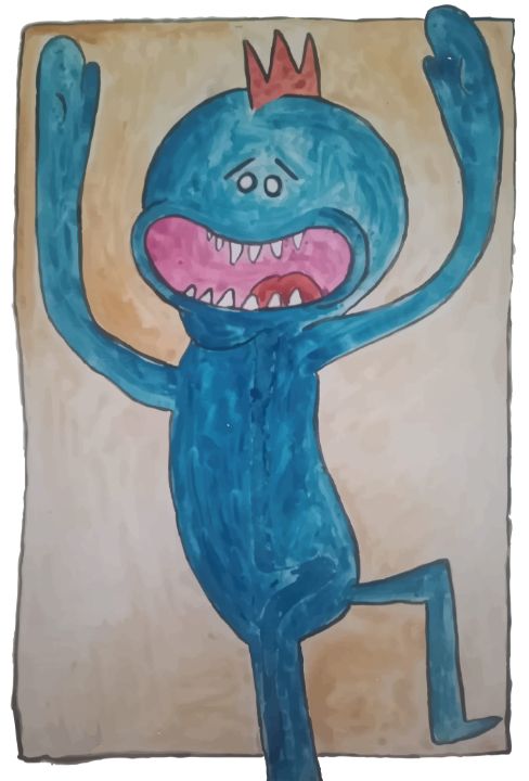 mr meeseeks - diegho - Drawings & Illustration, People & Figures ...