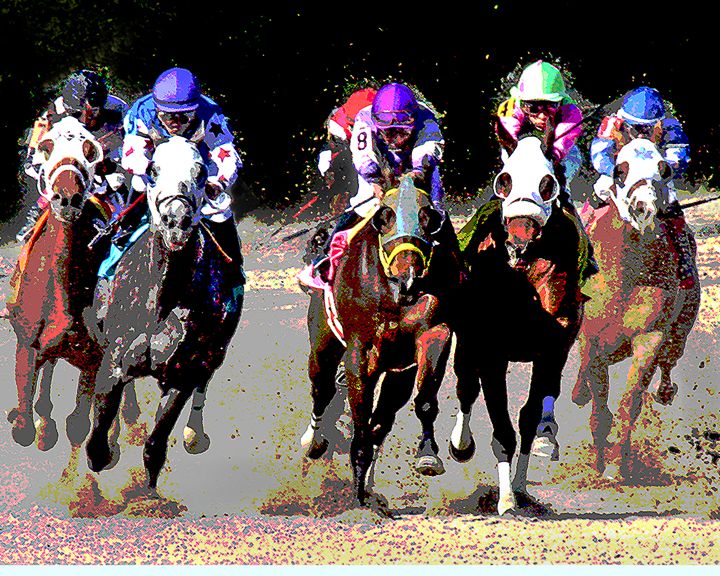 Gulfstream Track Race #1 - Larry Singer Fine Art Photography ...