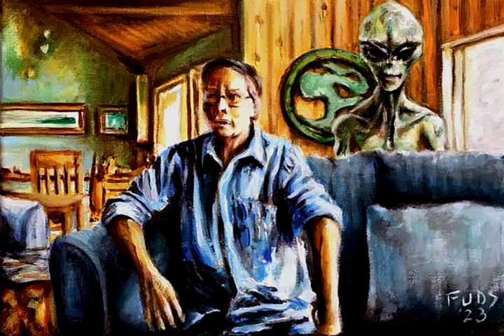 Bob Lazar - Gary Mcmullan Art - Paintings & Prints, People & Figures ...