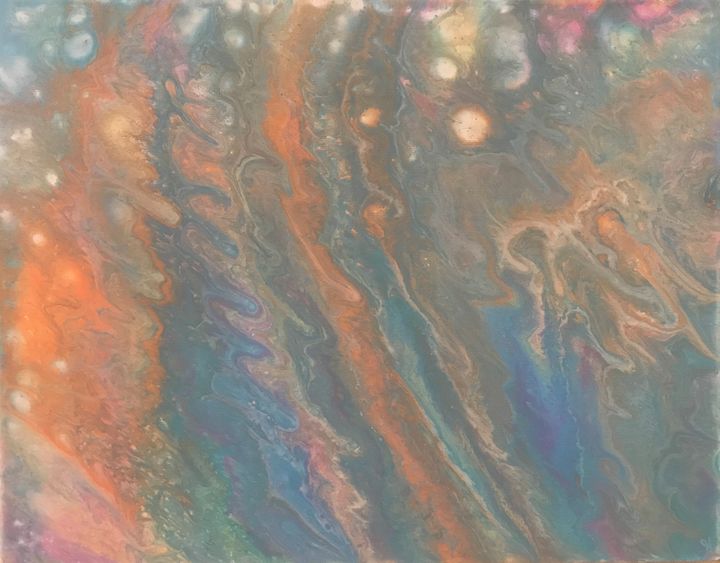 Cosmos - Susan Rice - Paintings & Prints, Abstract, Irregular Forms ...