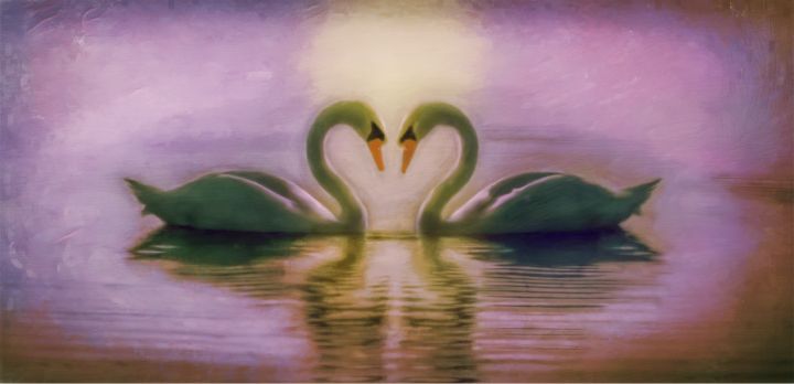 Graceful Symmetry - Wib Dawson Paintings - Paintings & Prints, Animals ...