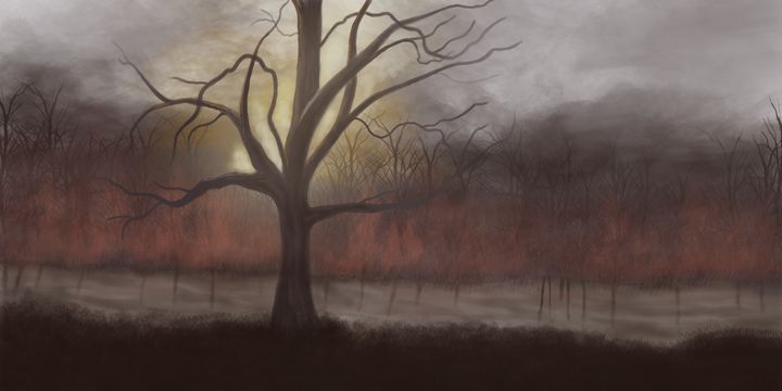 Dead Tree - Anja Venter - Digital Art & AI, Landscapes & Nature ...
