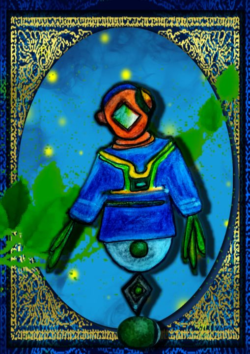 Leaves are made of you - Mileva Roumer - Paintings & Prints, Fantasy ...