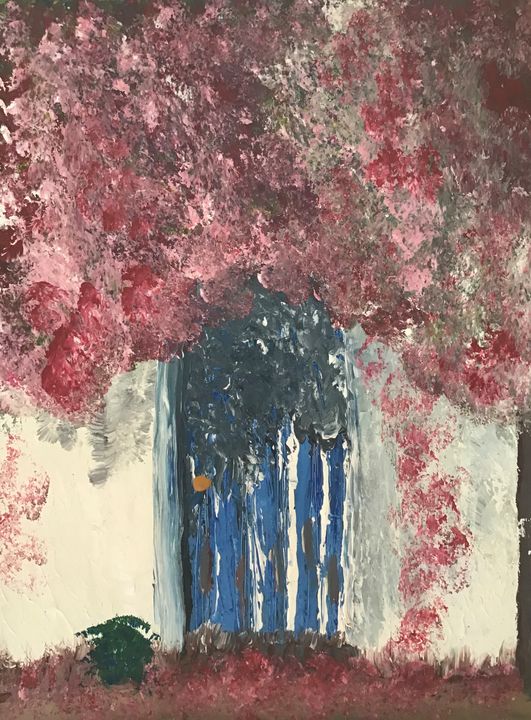 Summer Door - Samantha Wilson - Paintings & Prints, Flowers, Plants ...