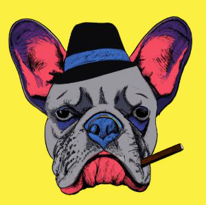 Frenchie Toon Series 01 - Csaba_Fikker - Digital Art, Animals, Birds ...
