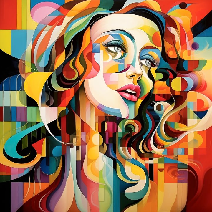 Abstract Art Series Untitled 23 - Csaba_Fikker - Digital Art & AI ...