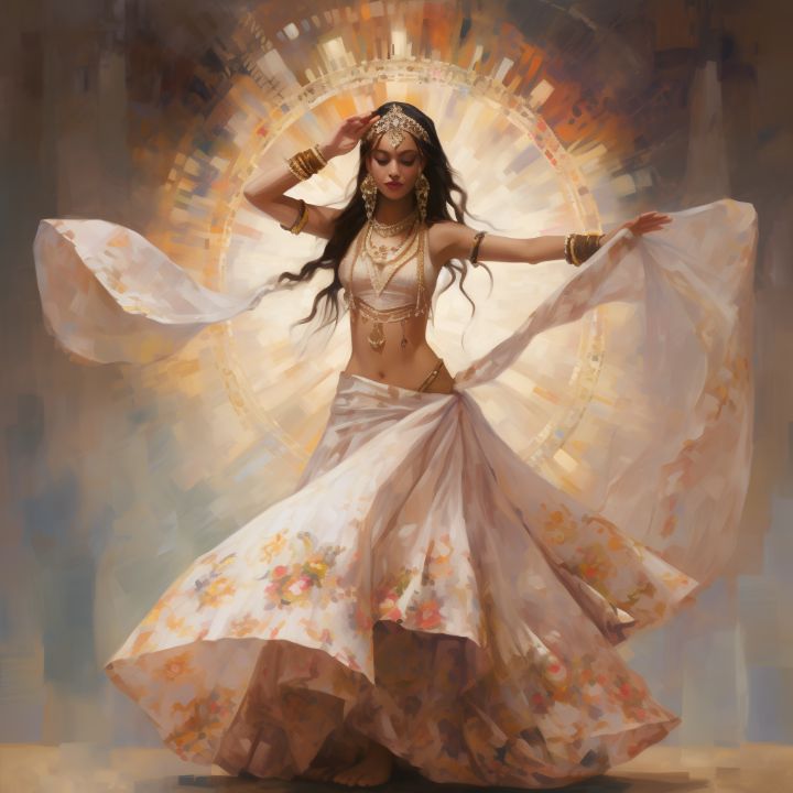 India Art Series - Dance 03 - Csaba_Fikker - Digital Art, Ethnic, Cultural, & Tribal, Asian ...