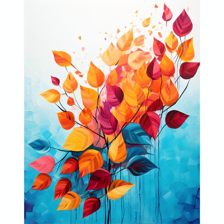 Fall Abstracts Collection - Csaba_Fikker - Paintings & Prints, Abstract ...
