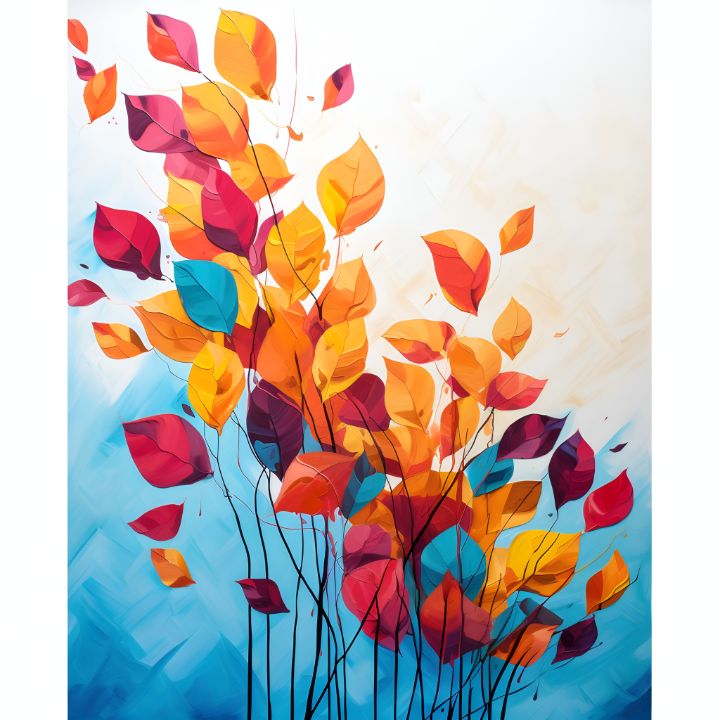 Fall Abstracts Collection - Csaba_Fikker - Paintings & Prints, Abstract ...