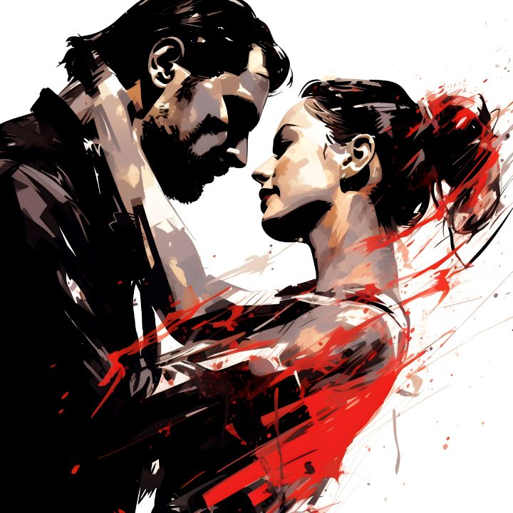 Dance - Tango - Collection - Csaba_Fikker - Paintings & Prints, People ...