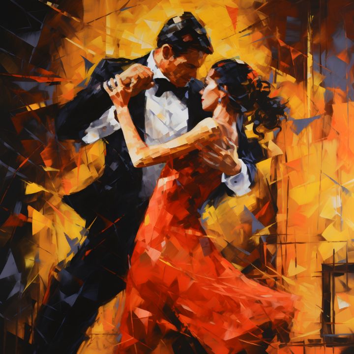 Dance - Tango - Collection - Csaba_Fikker - Paintings & Prints, People ...