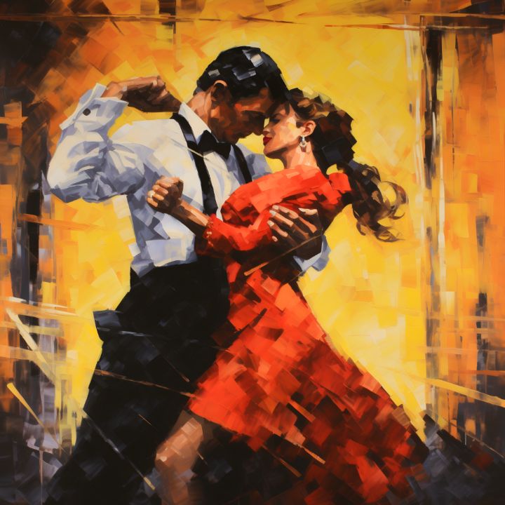 Dance - Tango - Collection - Csaba_Fikker - Paintings & Prints, People & Figures, Dance - ArtPal