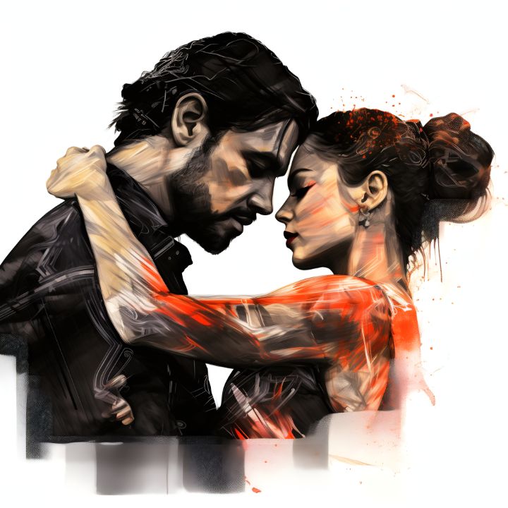 Dance - Tango - Collection - Csaba_Fikker - Paintings & Prints, People ...