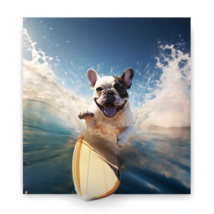 Frenchie Luxury Series 08 - Csaba_Fikker - Digital Art & AI, Animals ...