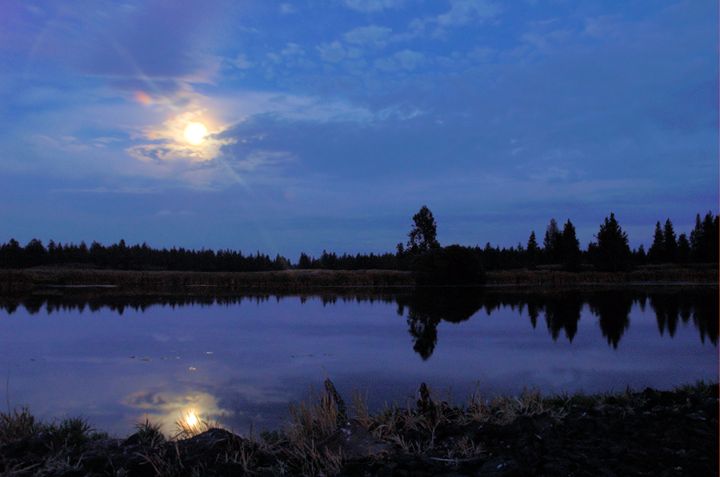 Moonlit Lake - David K. McMillin - Photography, Landscapes & Nature ...