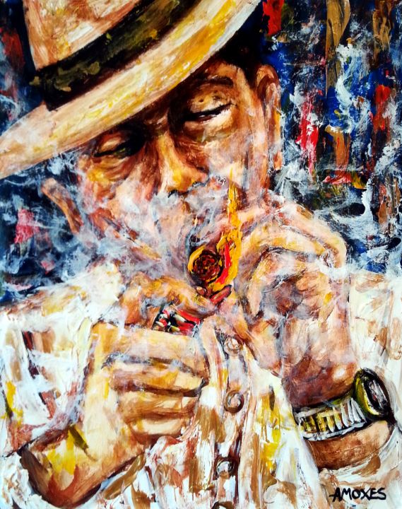 The ritual - Amoxes - Paintings & Prints, People & Figures, Male Form ...