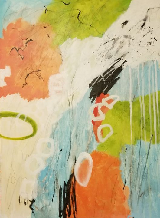 Sweet Relief - Deborah Cox Art - Paintings & Prints, Abstract, Color ...