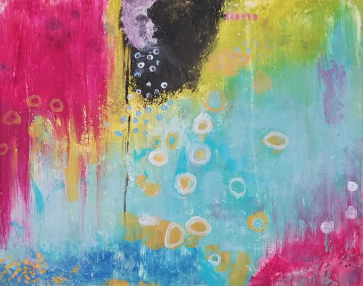 High Summer - Deborah Cox Art - Paintings & Prints, Abstract, Color ...