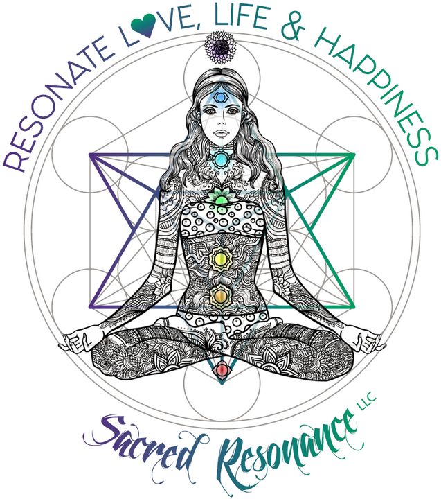 Resonate Love Life and Happiness - Sacred Resonance Art - Digital Art ...