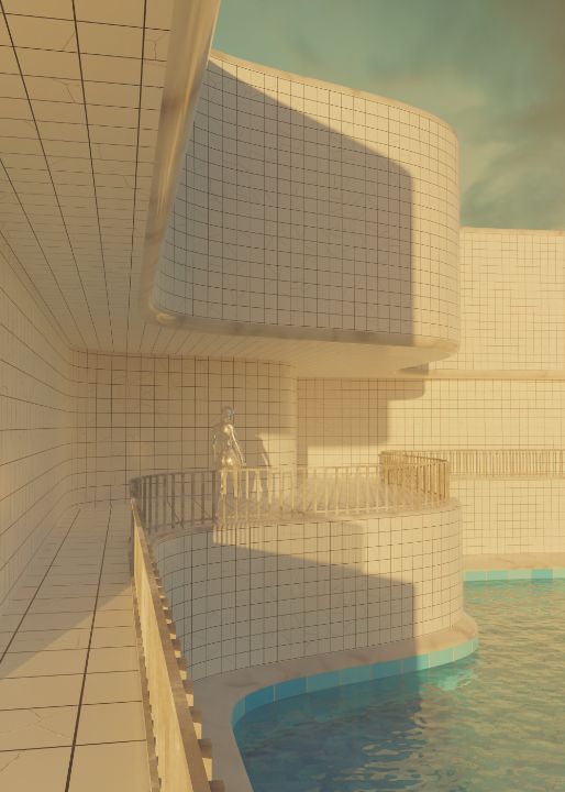 Pool 3D Surrealism Render Artwork - Rizky Art - Digital Art & AI ...