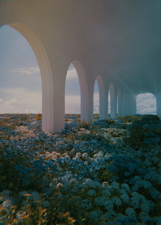 Garden 3D Surrealism Render Artwork - Rizky Art - Digital Art & AI ...