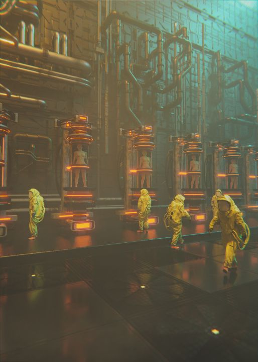 Work Work 3D Surrealism Render Art - Rizky Art - Digital Art, Fantasy ...