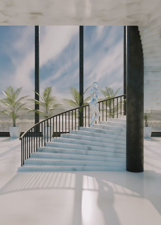 Way Up 3D Surrealism Render Artwork - Rizky Art - Digital Art & AI ...