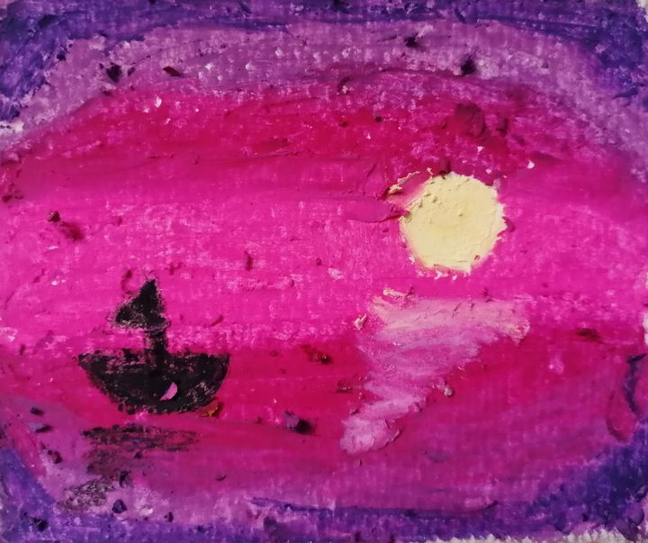 Sun setting in love - Robyn Wheeler - Drawings & Illustration ...