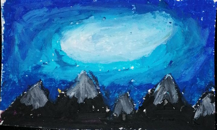 Hilltops - Robyn Wheeler - Drawings & Illustration, Landscapes & Nature ...