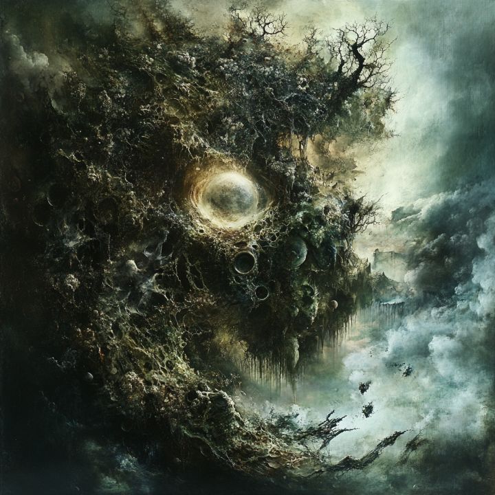 Gnarled - Big Sketch - Digital Art & AI, Abstract, Collage - ArtPal