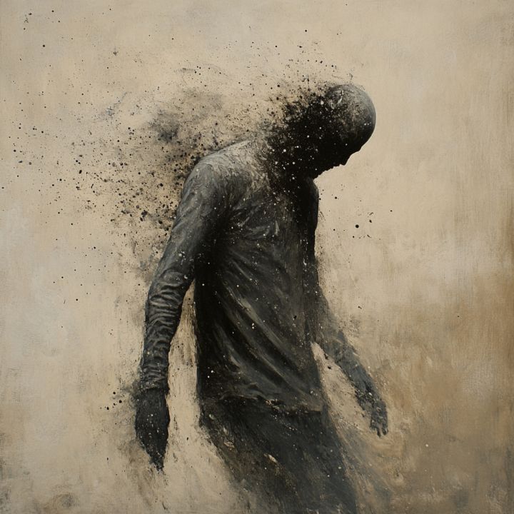 Gone - Big Sketch - Digital Art & AI, Abstract, Movement - ArtPal