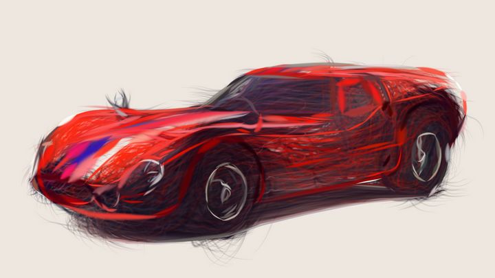 1963 Maserati Tipo 151 3 ID 248 - CarsToon - Digital Art & AI, Vehicles ...