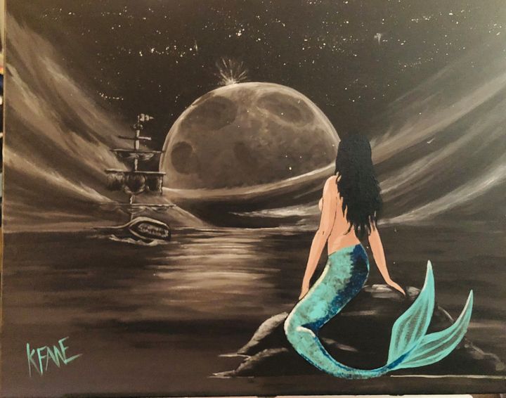 Mystical waters - K Fane Paints - Paintings & Prints, Fantasy ...