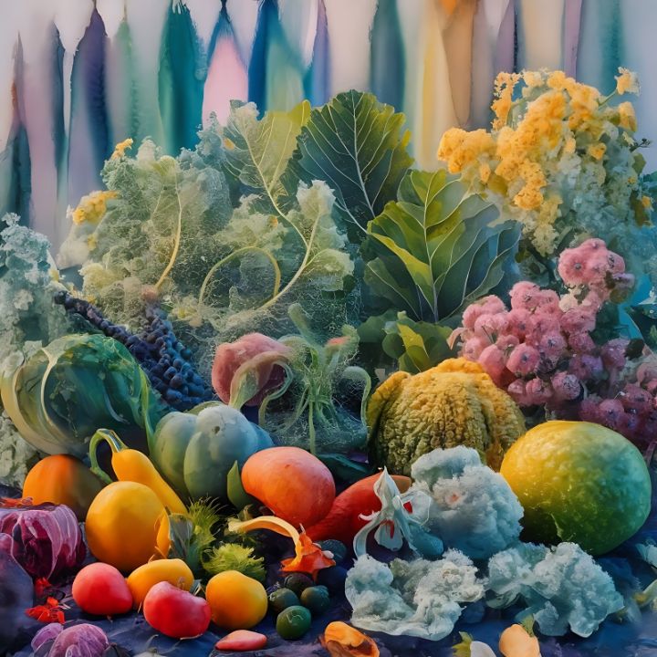 Coloring nature Water Color Painting - Deva-Glow - Digital Art & AI ...