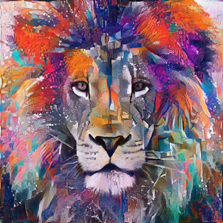 AFRICAN LION - Grand Creator - Digital Art & AI, Animals, Birds, & Fish ...