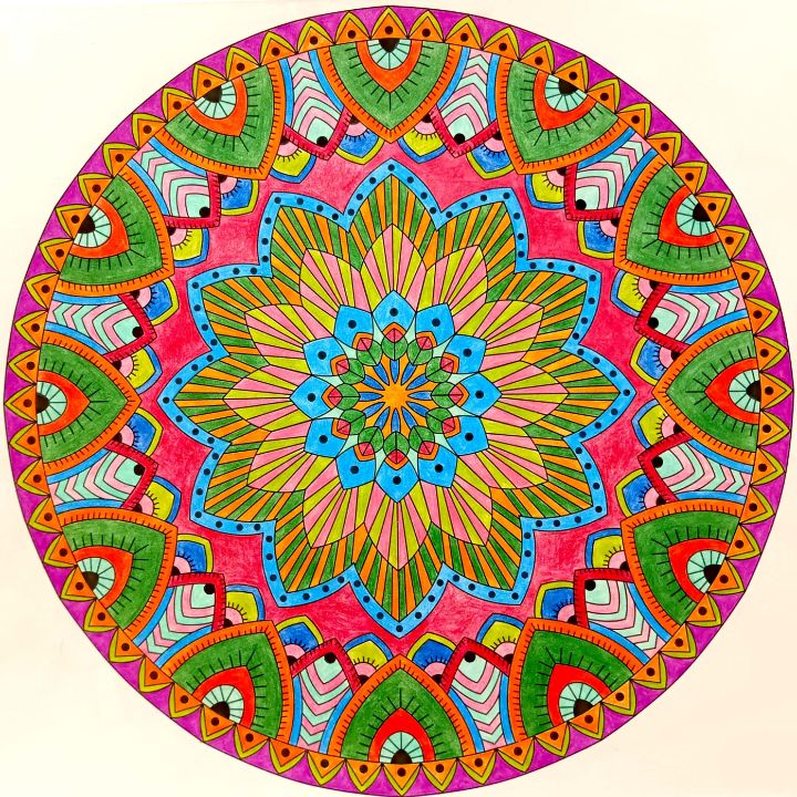 Mandala Art # 15 - Art Spirit - Digital Art & AI, Religion, Philosophy ...