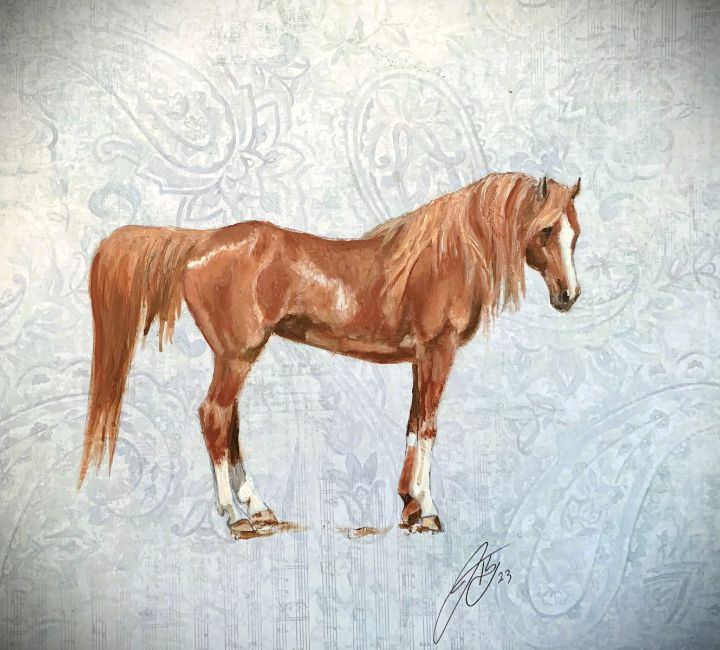 Desher - Art By Jennifer Thomas Spettigue - Paintings & Prints, Animals ...