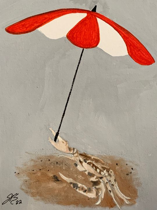 Crabrella - Art By Jennifer Thomas Spettigue - Paintings & Prints ...
