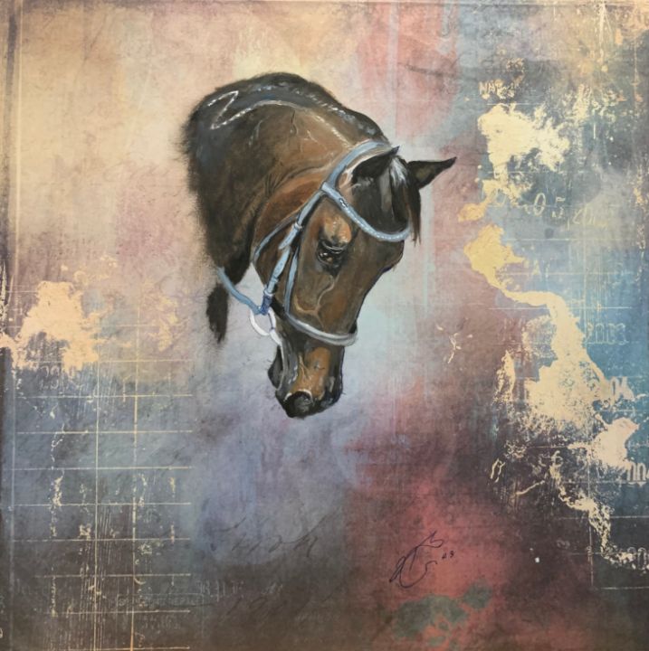 Milhama - Art By Jennifer Thomas Spettigue - Paintings & Prints ...