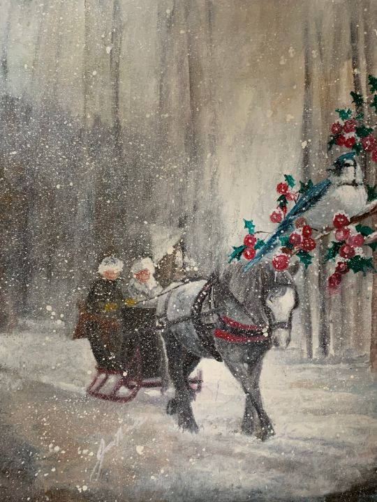 Making Their Way Home - Art By Jennifer Thomas Spettigue - Paintings ...