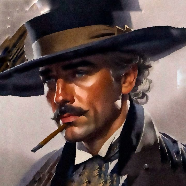 Ole Blue Eyes - Art By Jennifer Thomas Spettigue - Paintings & Prints ...