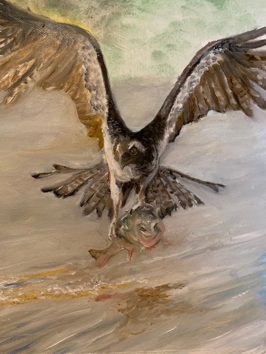 Graceful descent - Art By Jennifer Thomas Spettigue - Paintings ...