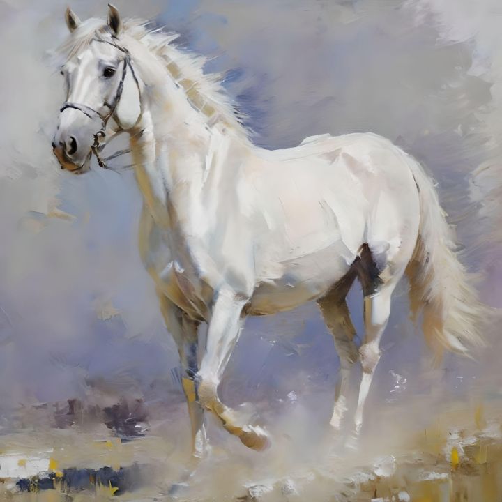 Running Free - Art By Jennifer Thomas Spettigue - Paintings & Prints ...