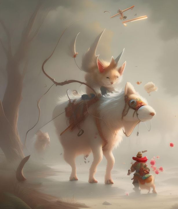 Strange Ride - Art By Jennifer Thomas Spettigue - Digital Art & AI ...