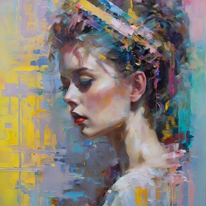Contemplation - Art By Jennifer Thomas Spettigue - Paintings & Prints ...