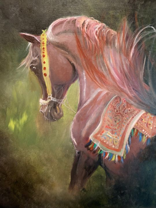 Red Wind - Art By Jennifer Thomas Spettigue - Paintings & Prints ...