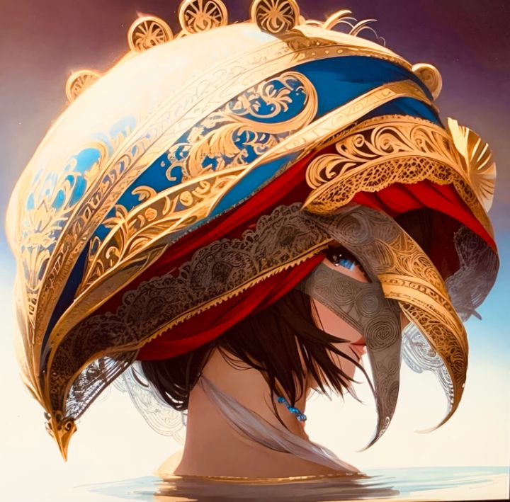 Strange Hat(no.2) - Art By Jennifer Thomas Spettigue - Digital Art & AI ...