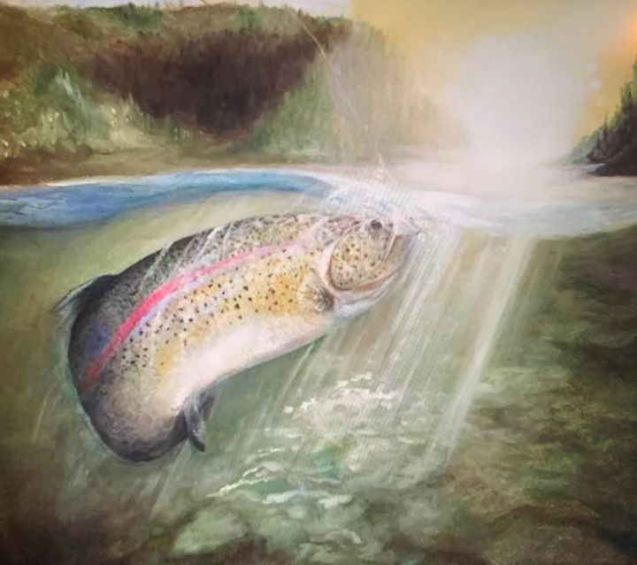 Morning Catch - Art By Jennifer Thomas Spettigue - Paintings & Prints ...