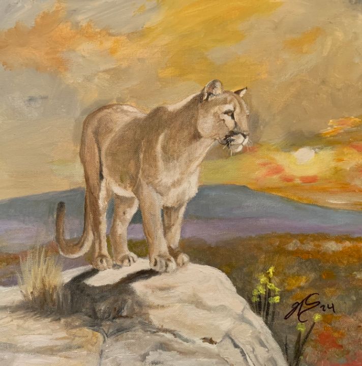 On look out - Art By Jennifer Thomas Spettigue - Paintings & Prints ...