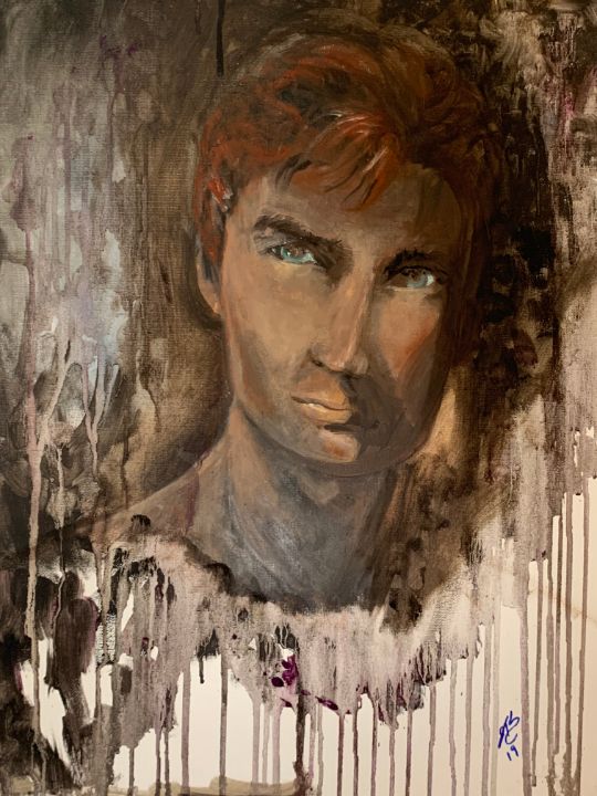 Green eyes - Art By Jennifer Thomas Spettigue - Paintings & Prints ...